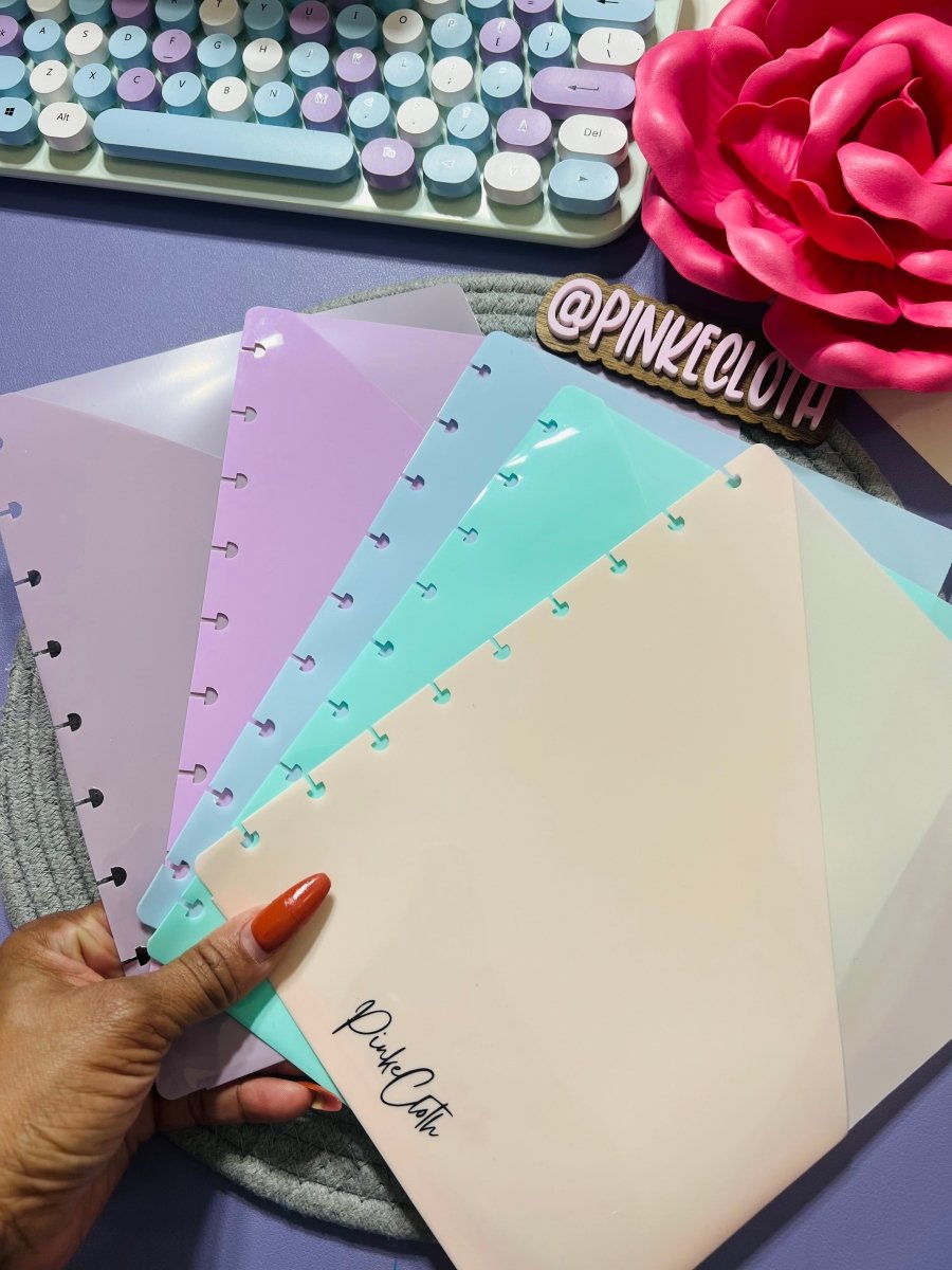 Discbound Folder inserts ( fits Pinkecloth budget planner) – PinkeCloth